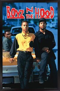 trends international boyz n the hood – one sheet wall poster, 22.375″ x 34″, black framed version