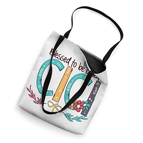 Blessed to be called Cici Colorful For Grandma Tote Bag