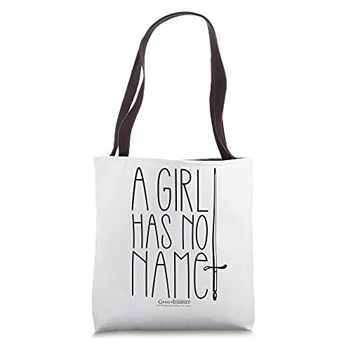 Game of Thrones A Girl Has no Name Tote Bag