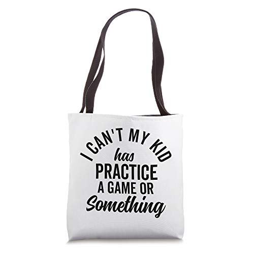 I Can't My Kid Has Practice Family Vintage Busy Tote Bag