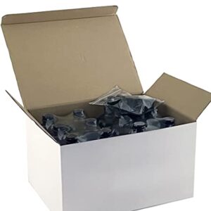 Vivaplex, 12, Cobalt Blue, 16 oz Glass Bottles, with Lids