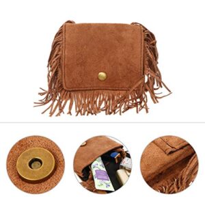 Amosfun hobo Bag Crossbody 1pc Creative Kids Tassels Bag Single Shoulder Bag Cross-Body Bag Coin Purse