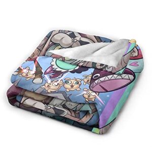 Qualet Star Vs The Forces of Evil Ultra-Soft Micro Fleece Blanket Home Decor Throw Lightweight for Couch Bed Sofa 50"X40"