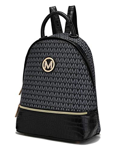 MKF Collection Backpack Purse for Women & Teen Girls – PU Leather Top-Handle - Travel Pocketbook Bag – Daypack