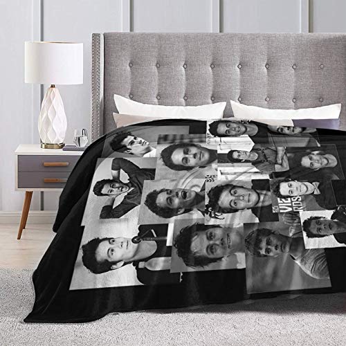 LONGTING Dylan O'Brien Ultra Soft Throw Blanket Flannel Fleece All Season Light Weight Living Room/Bedroom Warm Blanket 80"x60"