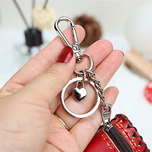 Fanyixuan Handmade mini leather bucket bag pendant jewelry box jewelry classification storage box change storage bag personalized bag pendant(Brown and red)