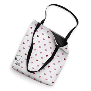 Peanuts Snoopy Hearts Tote Bag