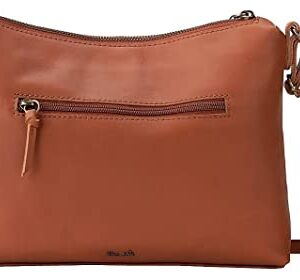 The Sak Briar Leather Crossbody Chestnut One Size