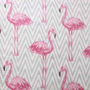 Morgan Home Fashions Luxury Bright Throw Blanket 2 Sizes- Soft, Lightweight, Cozy and Warm for Use All Year Round and Any Season (Flamingo, 50x60)