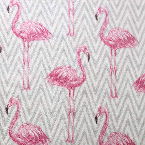 Morgan Home Fashions Luxury Bright Throw Blanket 2 Sizes- Soft, Lightweight, Cozy and Warm for Use All Year Round and Any Season (Flamingo, 50x60)