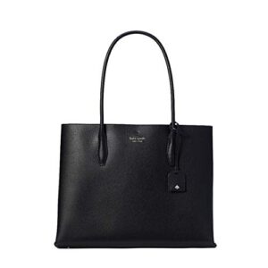 kate spade new york eva large leather tote shoulder bag black