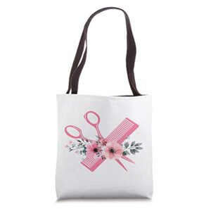 hairdresser hair stylist tote bag