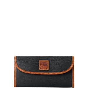 dooney & bourke pebble grain continental clutch wallet