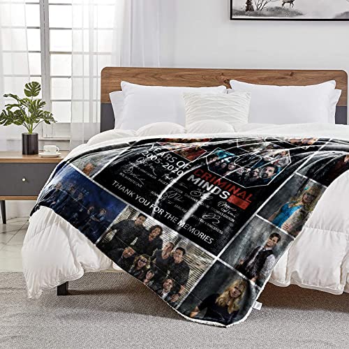 Throw Blanket Fleece Blanket Soft Comfortable Blanket Superfine Fiber Camping Sofa Home Throw for Adult Kids 50"x40"