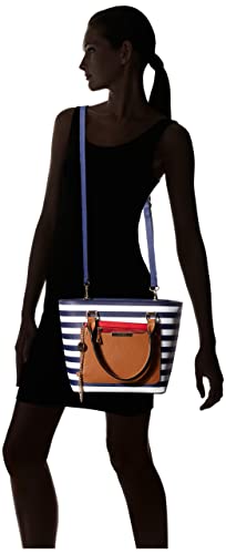 ALDO Women's Perimma Tote Bag, Navy Multi