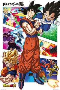 dragonball super – manga tv show poster (goku panels) (size: 24″ x 36″)