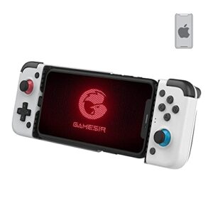 gamesir x2 lightning mobile game controller for iphone ios, phone gamepad play xbox game pass, playstation, cod mobile, mfi, arcade, amazon luna, stadia & more cloud gaming