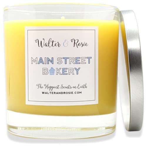 Walter & Rosie Candle Co. - Main Street Bakery 11oz Scented Candle Inspired by Disney Scents - Smell Like Disney Resorts - The Happiest Scents on Earth - Soy Blend - Burns up to 40 Hrs