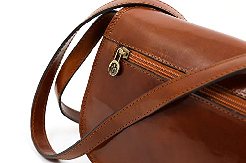 Time Resistance Leather Cross Body Bag for Women Shoulder Bag Messenger Purse