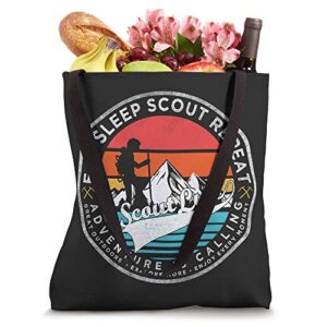 Eat Sleep Scout Repeat | Scout life | Adventure is calling Tote Bag