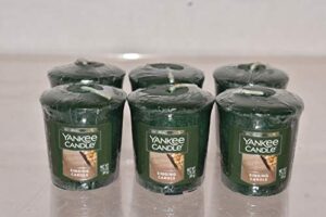 yankee candle singing carols lot of 6 sampler votive candles 1.75oz