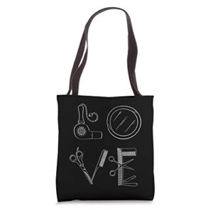 ladies hairdresser ladies gift master haircut hairdresser tote bag