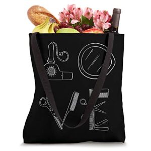 ladies hairdresser ladies gift master Haircut hairdresser Tote Bag