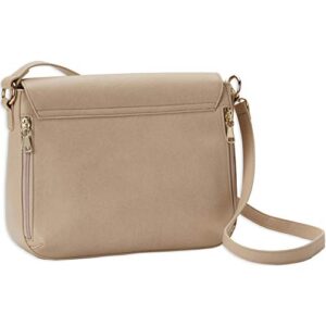 Bulldog Cases BDP-071 Convertible Hobo/Crossbody Style Purse w/Holster- Blush (11"" x 9.5"" x 3"")", Multi