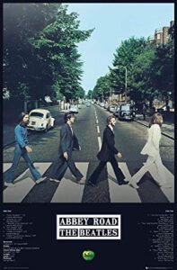 trends international 24x36 the beatles – abbey album wall poster, 24″ x 36″, unframed version