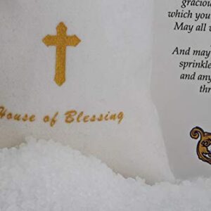 Blessing Salt from The Dead Sea with a Blessing Card (5.3 ounces/150gr)