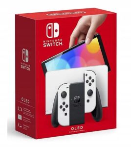 nintendo switch – oled model w/ white joy-con