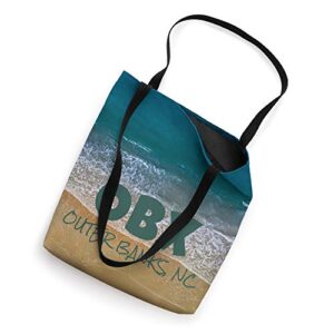 Atlantic Ocean OBX Outer Banks North Carolina Beach Vacation Tote Bag