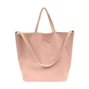 joy susan riley revers slouchy hobo pink