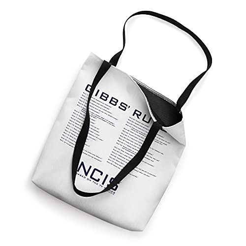 NCIS Gibbs Rule Tote Bag