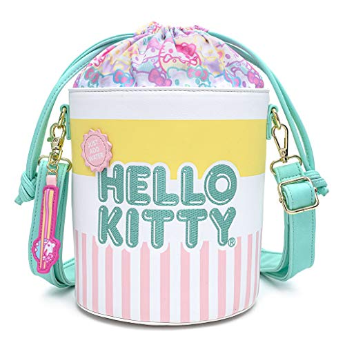 Loungefly Sanrio Hello Kitty Cup O' Kitty Crossbody Bucket Bag