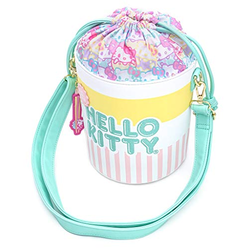 Loungefly Sanrio Hello Kitty Cup O' Kitty Crossbody Bucket Bag