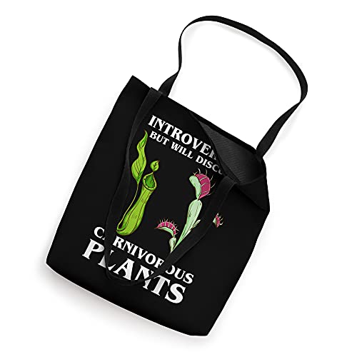 Carnivorous Plants Men Northern Pitcher Venus Fly Trap Tote Bag