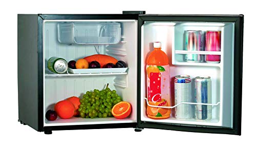 Frigidaire EFR182 1.6 cu ft Stainless Steel Mini Fridge. Perfect for Home or The Office. Platinum Series, 1.8