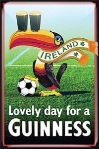 vintage style ireland lovely day for a guinness home wall decor metal tin sign for home kitchen bar club pub restaurant 12x8inch