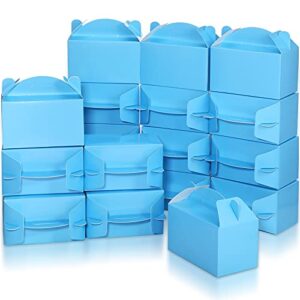 36 Pieces Party Favor Boxes Candy Cookies Treat Goodie Boxes Candy Boxes Treat Cardboard Gift Boxes, 5.9 x 3.5 Inch for Kids Birthday Party Baby Shower Wedding Party Supplies (Blue)