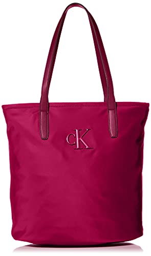 Calvin Klein Lina Nylon North/South Tote, Port