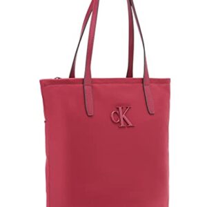 Calvin Klein Lina Nylon North/South Tote, Port