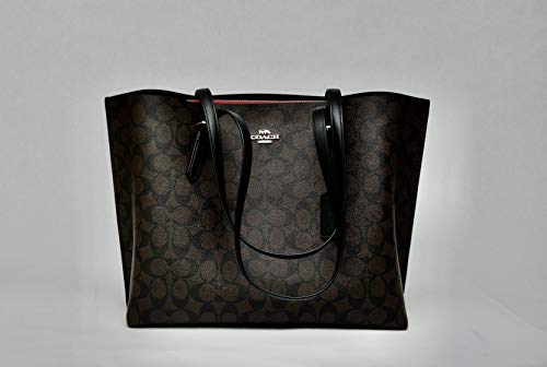 Coach Mollie Tote 1671 (IM/Brown/Black)