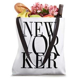 New Yorker Tote Bag NY Gift Tote Bag