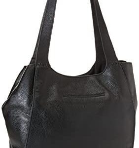 The Sak womens Huntley Leather Tote, Black, One Size US