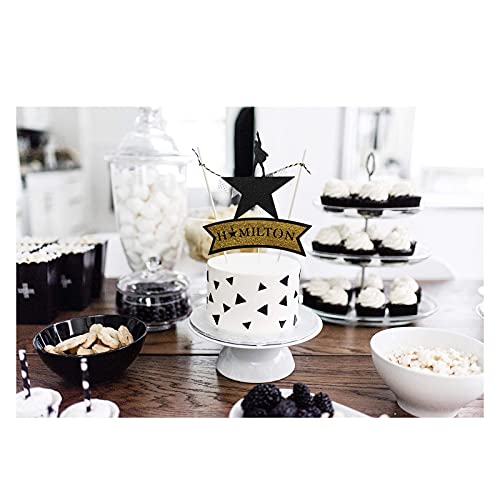 American Musical Cake Topper For Hamilton Birthday Party Decor Decorations For Kids Adults