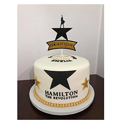 American Musical Cake Topper For Hamilton Birthday Party Decor Decorations For Kids Adults