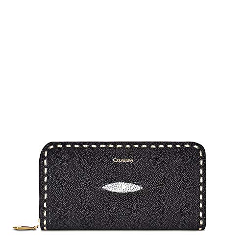 Cuadra Women’s Bifold Wallet in Genuine Stingray Leather