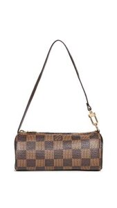 louis vuitton women’s pre-loved damier papillon pochette, brown, one size