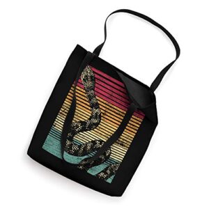 Retro Snake Tote Bag